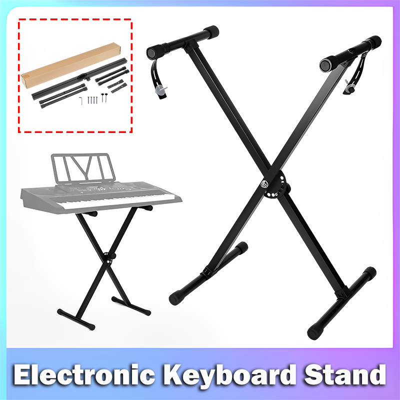 Keyboard Stand X-type Portable Folding Piano Keyboard Rack Metal Stand ...