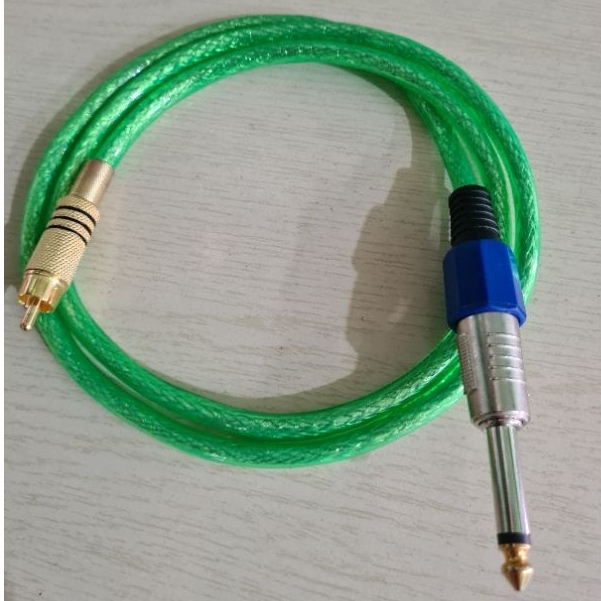 RCA to PL 55 mono Audio Connector 1m cable | Shopee Philippines