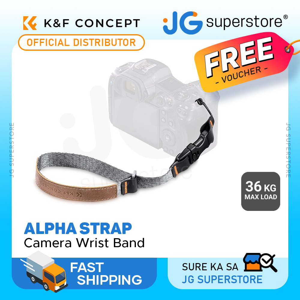 K&F Concept Alpha Camera Wrist Strap with QR Buckle, 7.5-16.5cm Length ...