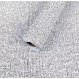 Aceking Wallpaper Gray Color Wall Sticker PVC Self Adhesive Waterproof ...