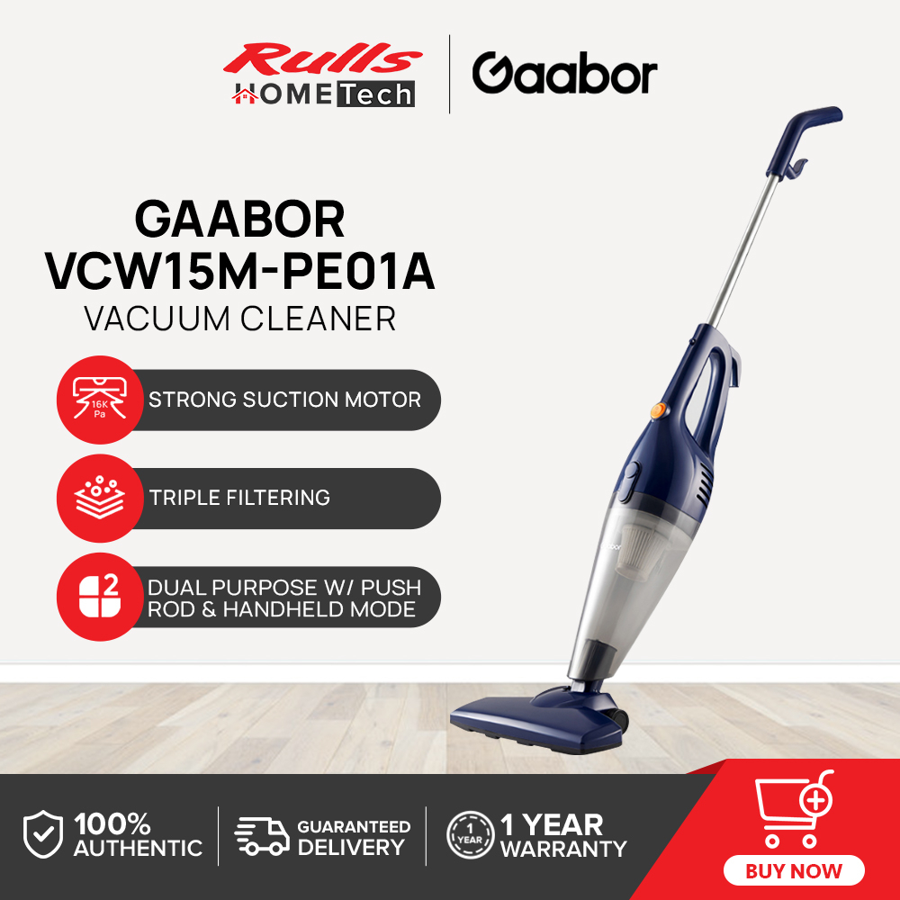 Gaabor Vacuum Cleaner Strong Suction Motor Multiple Filtering 650w ...