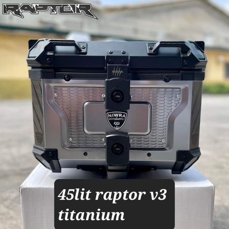niwra raptor v3 alloy topbox 25 35 45 50 65 liters | Shopee Philippines