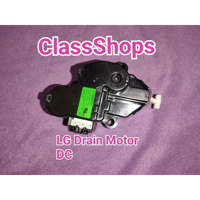 LG Drain Motor Inverter 13.5V 7W Dc Topload Turbo drum Brand New Orig ...