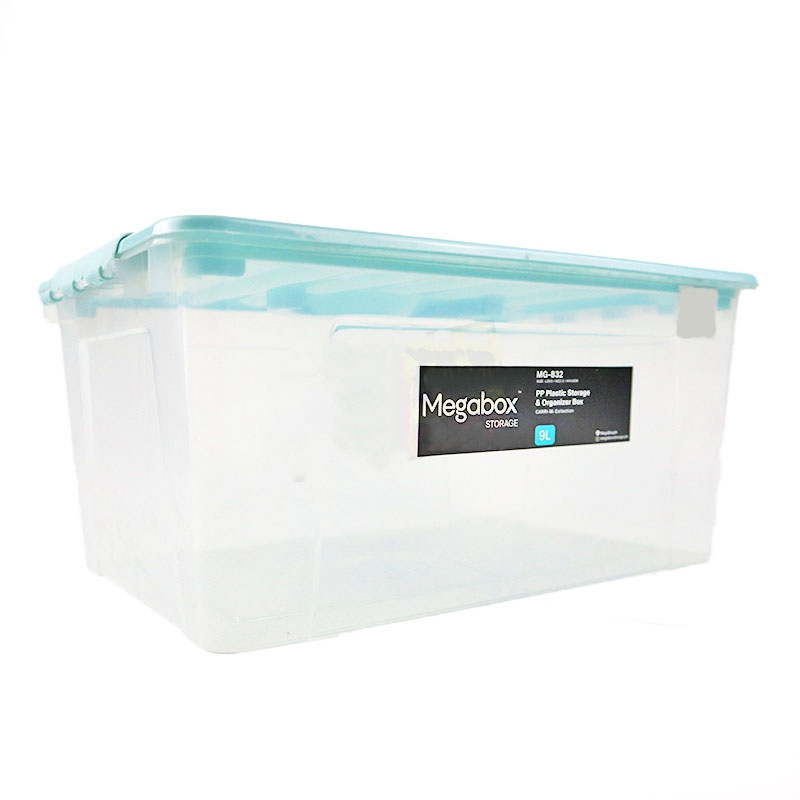Megabox Carri-Mi Clear Storage Box with Handle (UEM) | Shopee Philippines