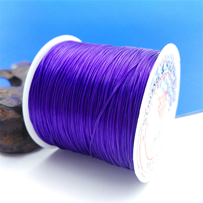 10/50m/Roll 0.8mm Strong Elastic Crystal Beading Cord String Line for ...