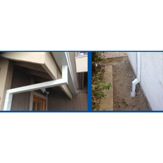 ATLANTA DURACON PVC GUTTER 12" , DOWNSPOUT AND FITTINGS 2.5X4" | Shopee ...