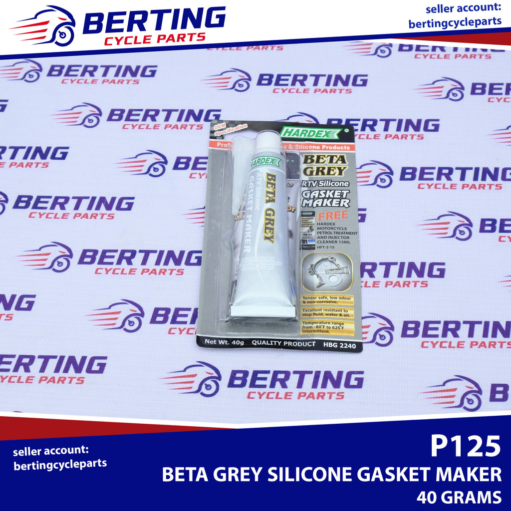 BETA GREY SILICONE GASKET MAKER Hardex Genuine | Shopee Philippines