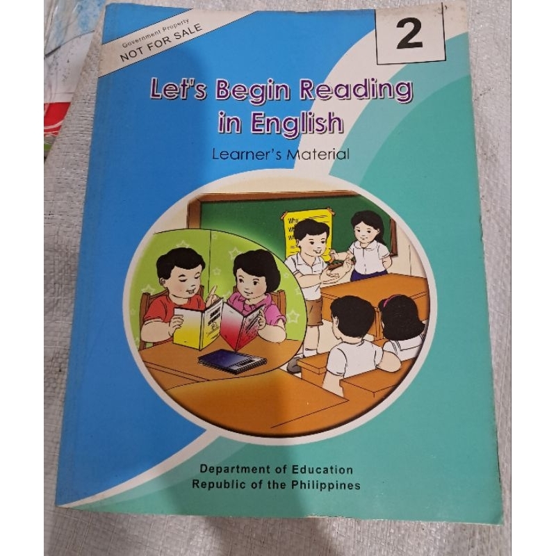 Lets Begin Reading in English Learners Material Grade 2 | Shopee ...