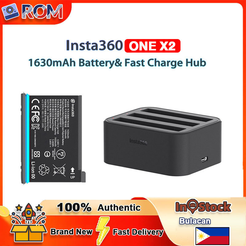【Bulacan Stock】Original Insta360 ONE X2 Battery / Fast Charge Hub for ...