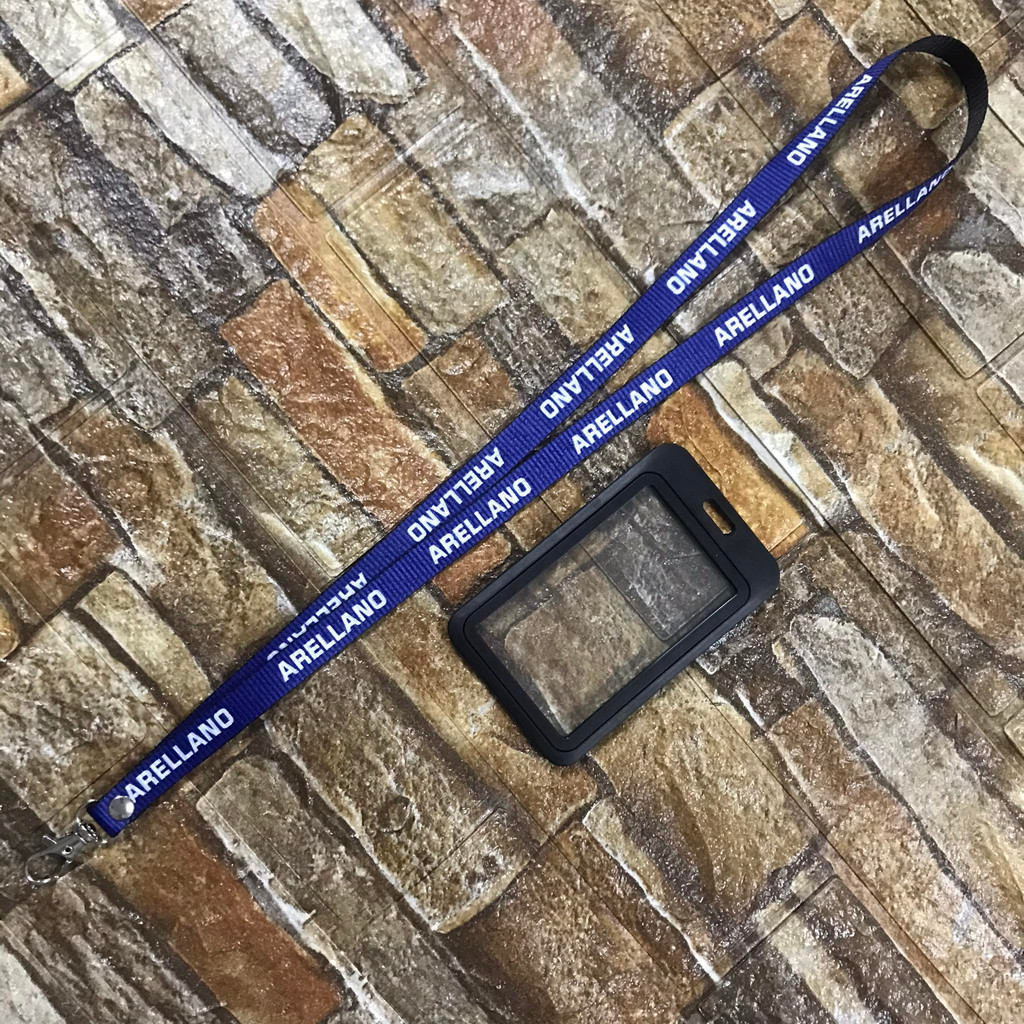 Arellano University AU lanyard Minimalist Design Half inch Upgraded ...
