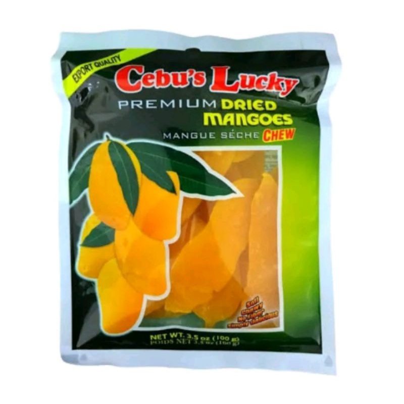 Cebu's Lucky Premium Dried Mango - CHEW 100g | Shopee Philippines