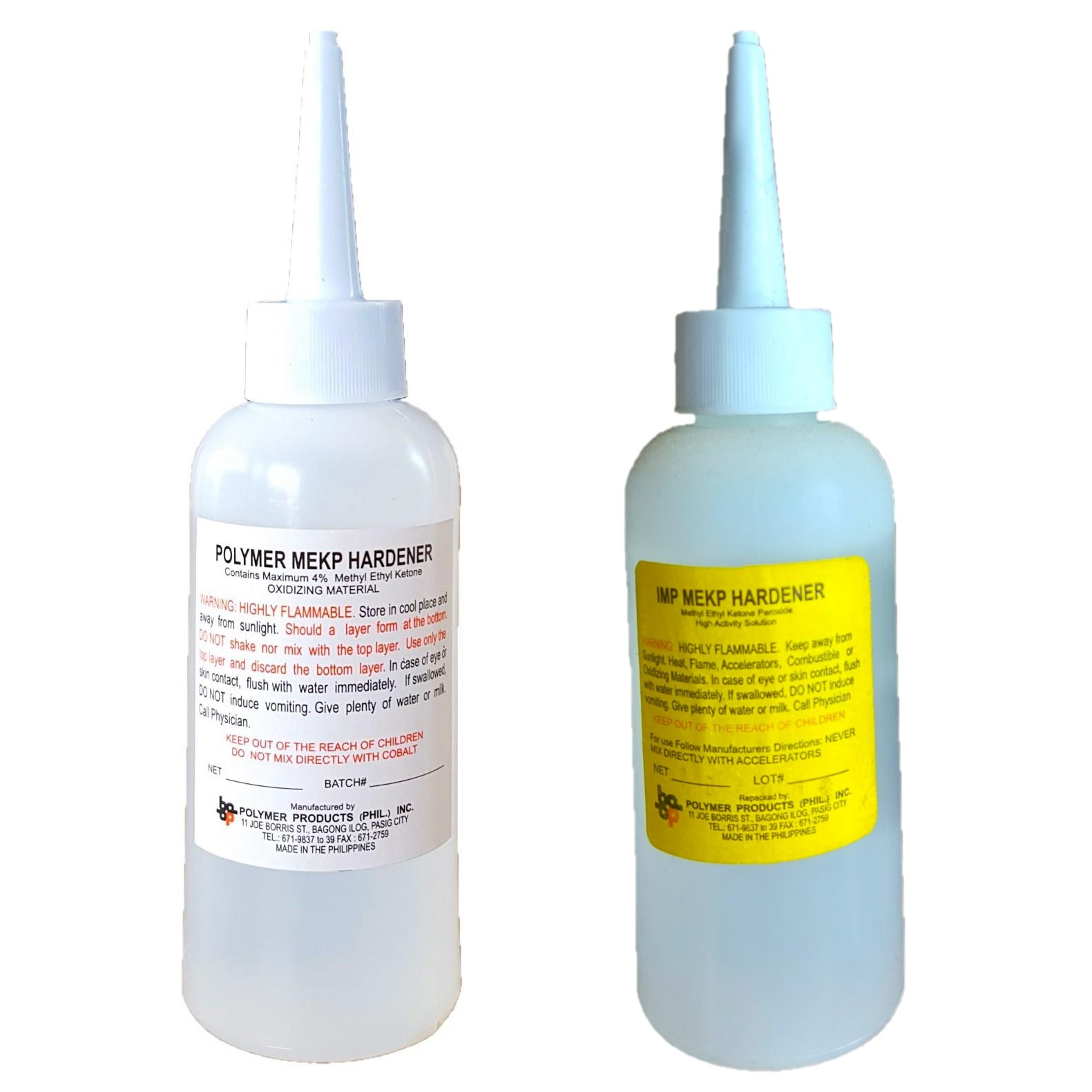 Polymer MEKP Hardener for Premix Polymer Resin - 120cc | Shopee Philippines