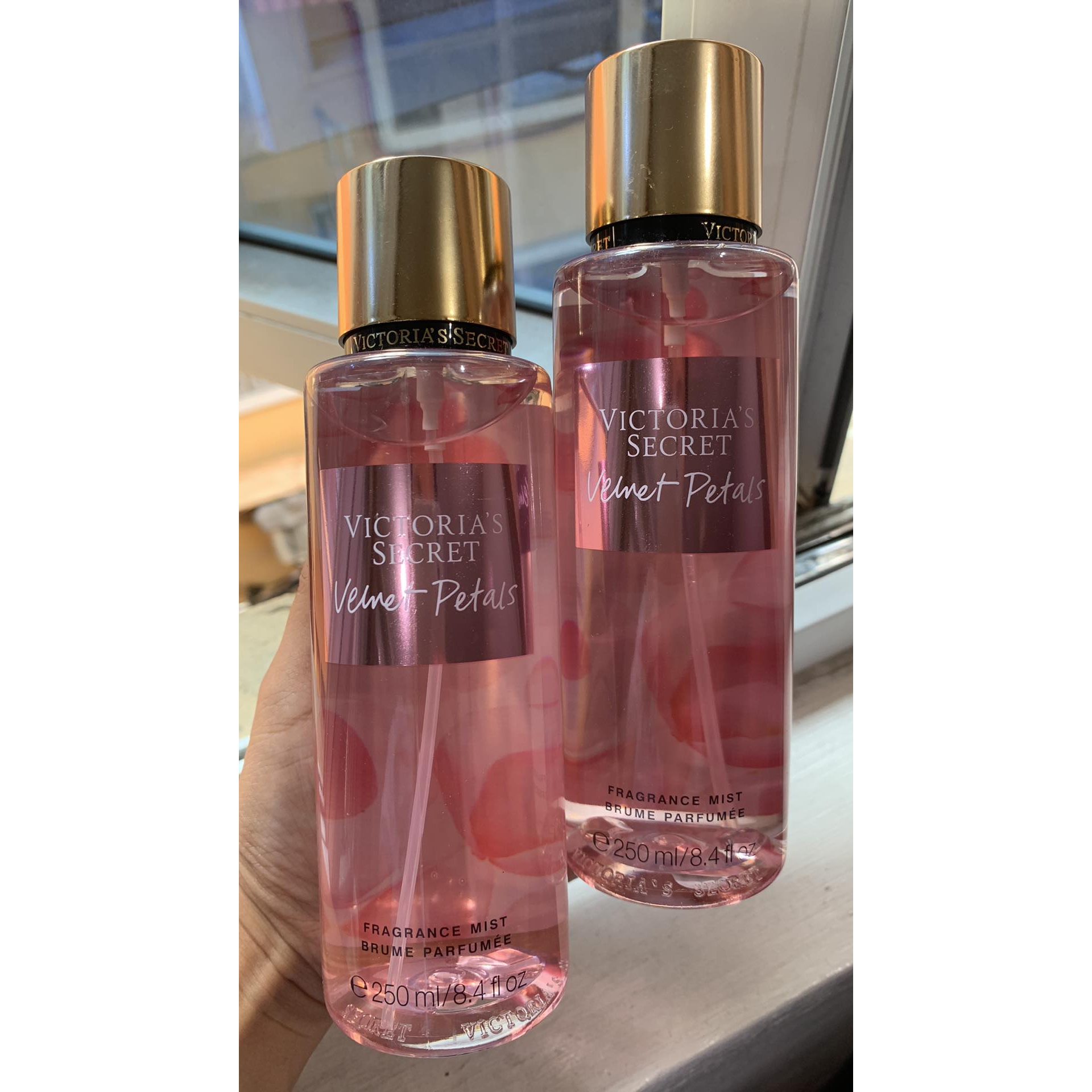 Velvet Petals Victoria's secret Fragrance mist with US barcode 250ml ...