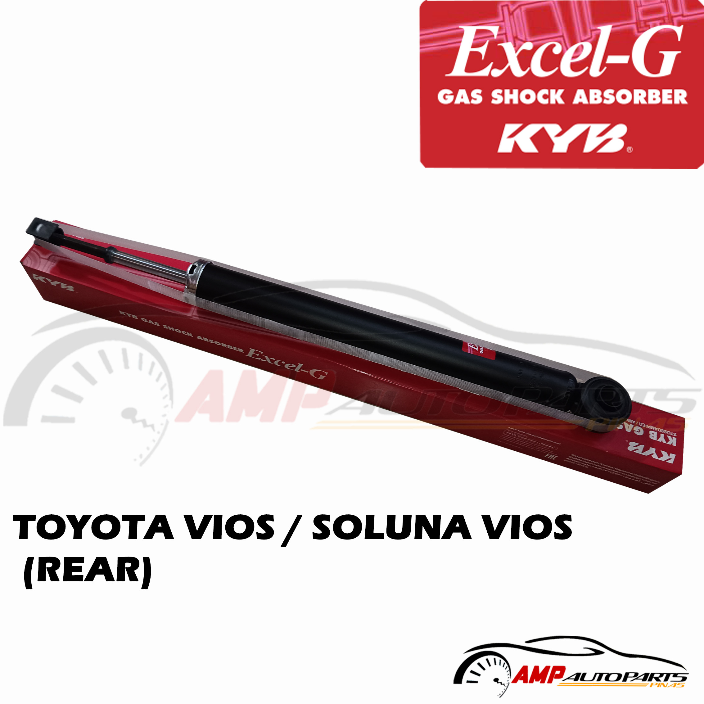 KYB SHOCK ABSORBER FOR TOYOTA VIOS / SOLUNA VIOS (REAR) | Shopee ...