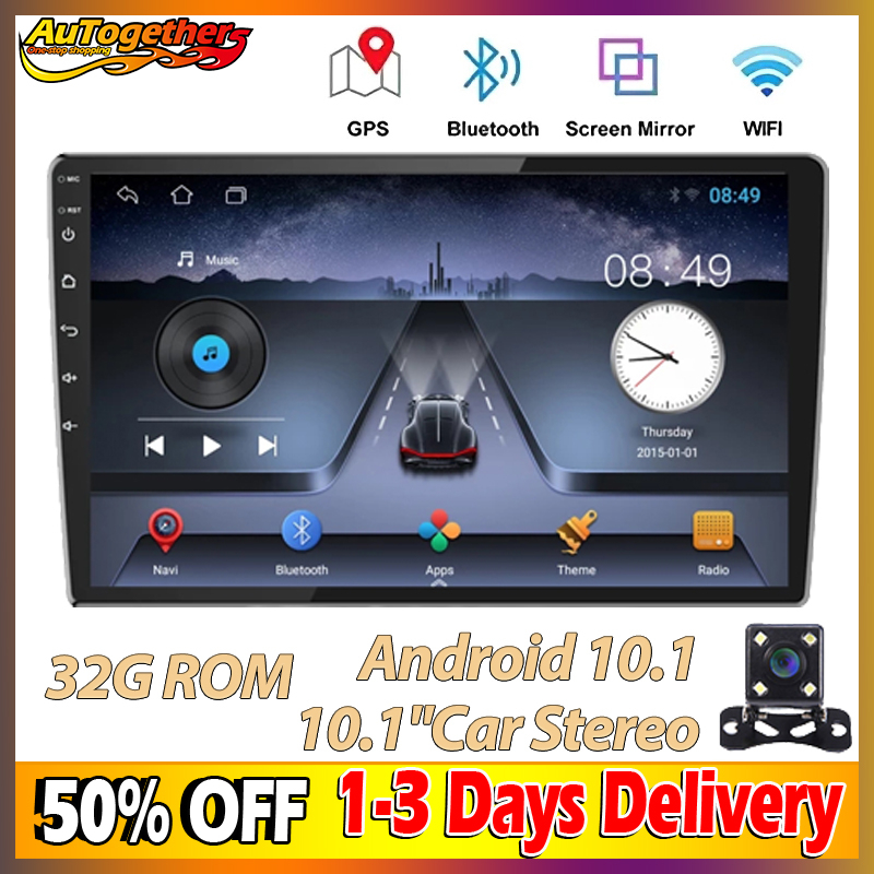 10 inch universal android head 2 din car stereo car radio gps ...