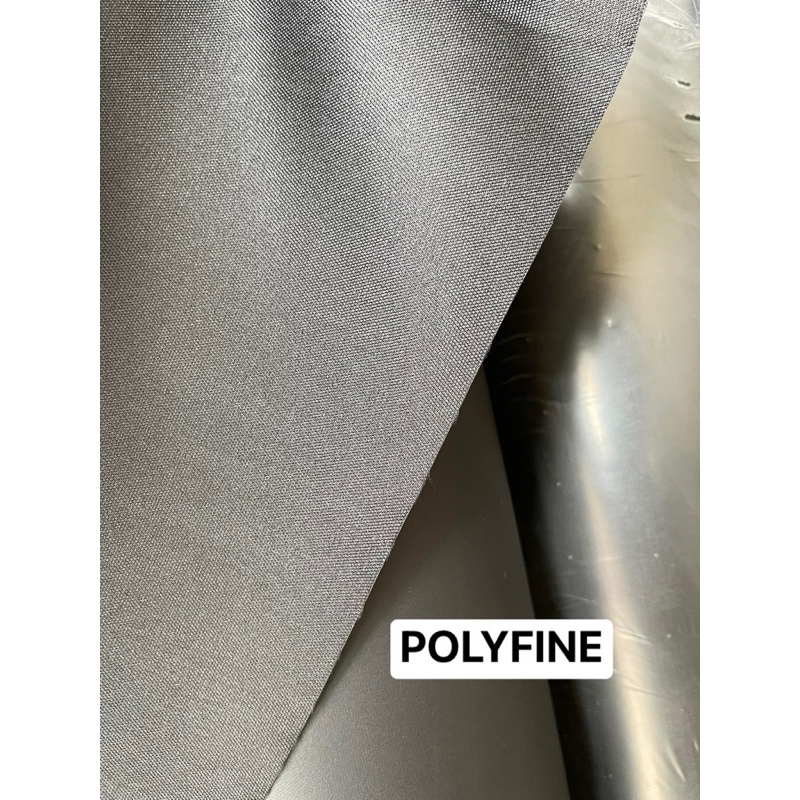 Polyrubber/ Polycanvas Polyfine 60” width (per meter continuous) Black ...