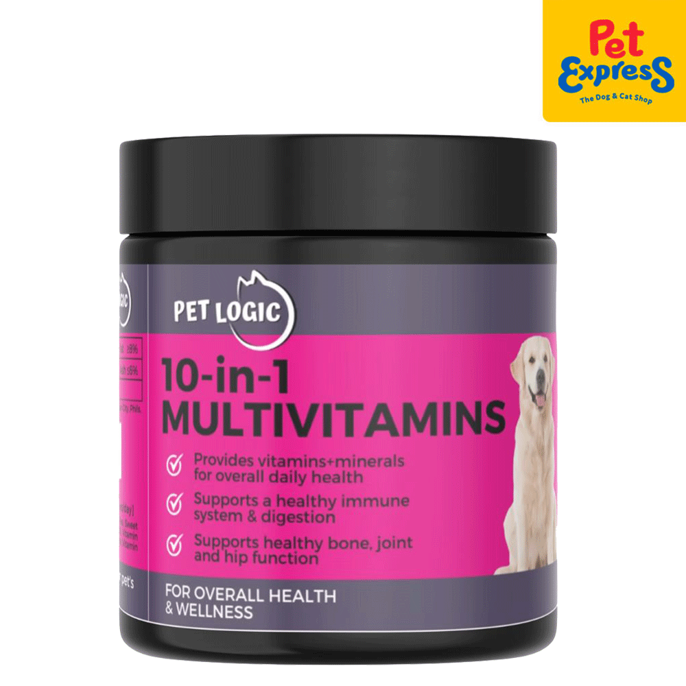 Pet Logic 10-in-1 Multivitamins Pet Supplement 240g | Shopee Philippines