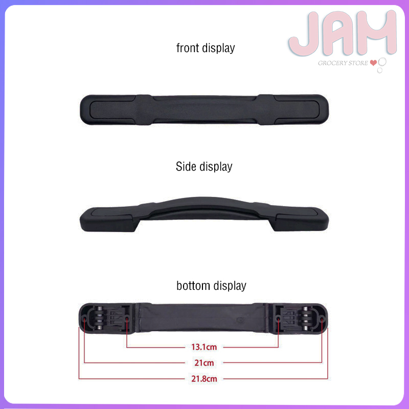 Universal Black Luggage Suitcase Trolley Grip handle Replacement Travel ...