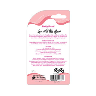PRETTY SECRET Lip and Cheek Soft Glow Warm Blush Tint | Shopee Philippines