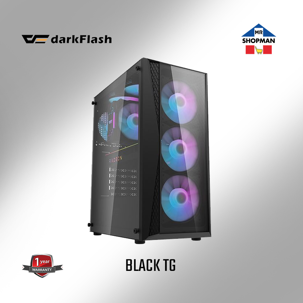 Darkflash DK352 Plus Tempered / Mesh ATX Desktop PC Case | Shopee ...