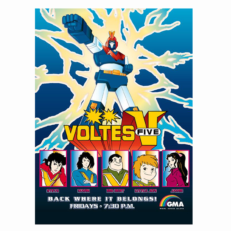 Classic Voltes V 5 Legacy Movie Poster Posters Home Wall Decor ...