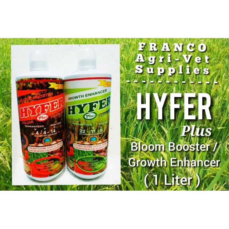 Hyfer Plus Bloom Booster/ Growth Enhancer ( 1 Liter ) | Shopee Philippines