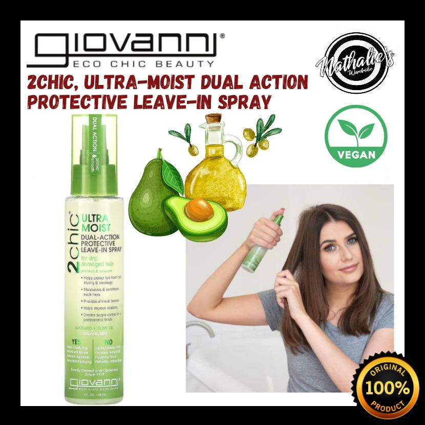 ONHAND GIOVANNI, 2chic, Ultra-Moist Dual Action Protective Leave-In ...