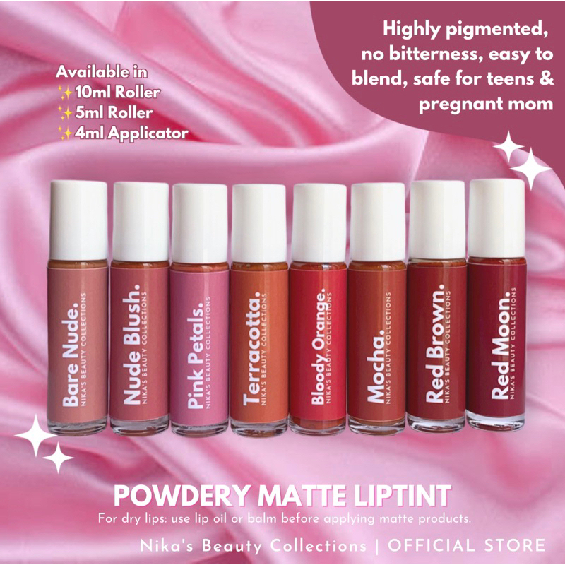 NBC Powdery Matte 4ml Applicator/5ml/10ml Roller | Shopee Philippines