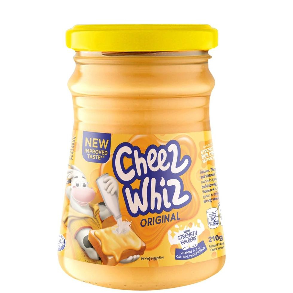 CHEEZ WHIZ PLAIN 210G | Shopee Philippines