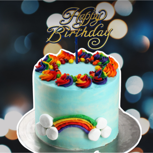 HELLO SUGAR - Happy Birthday Stick Cake Topper (15cm) | Shopee Philippines