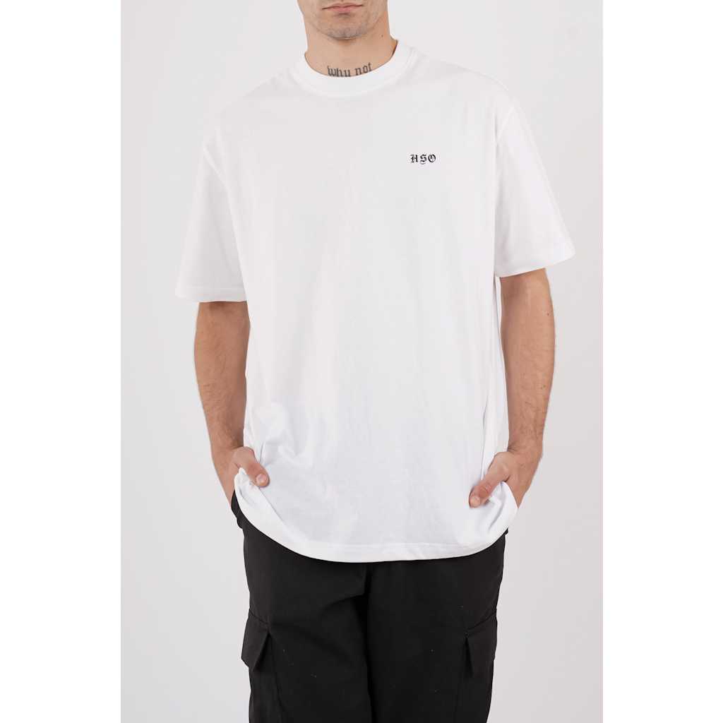 HSO LOGO TEE IN BLACK, OLIVE & WHITE | Shopee Philippines