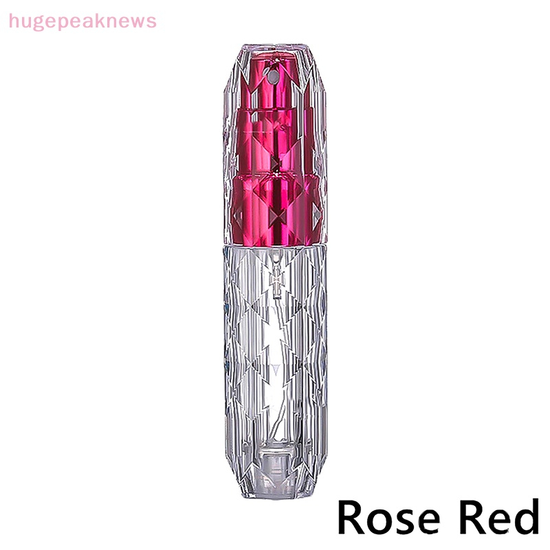 SZZ 1pcs Diamond Facet Mini Perfume Refillable Bottle Travel Atomizer 5ml Alcohol Perfumes ...