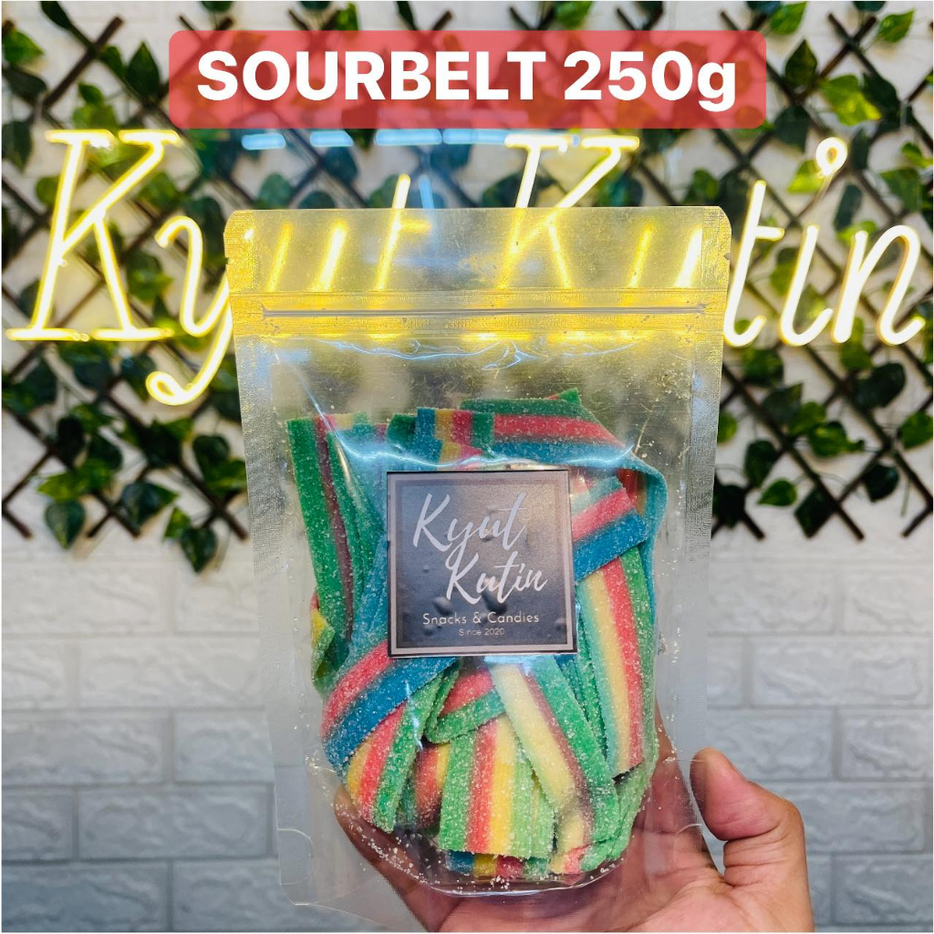 KYUT KUTIN SOURBELT CANDY 100G 250G 500G | Shopee Philippines