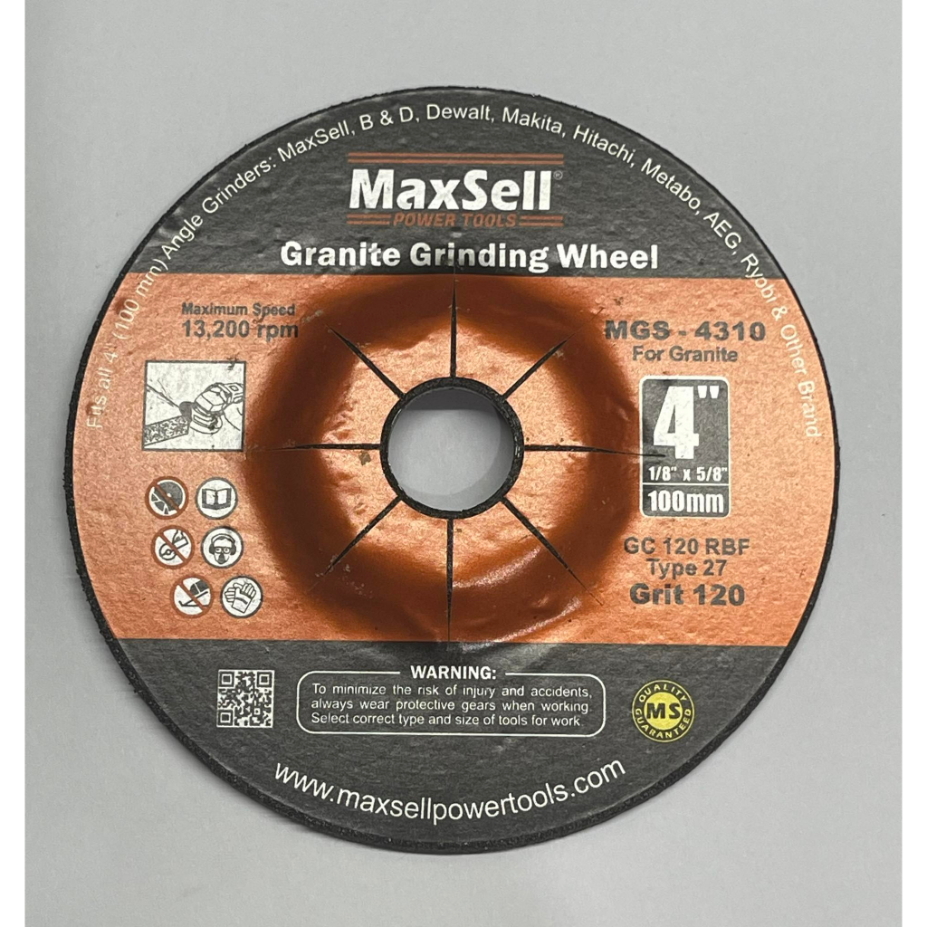 MGS-4310 MaxSell Granite Grinding Wheel | Shopee Philippines
