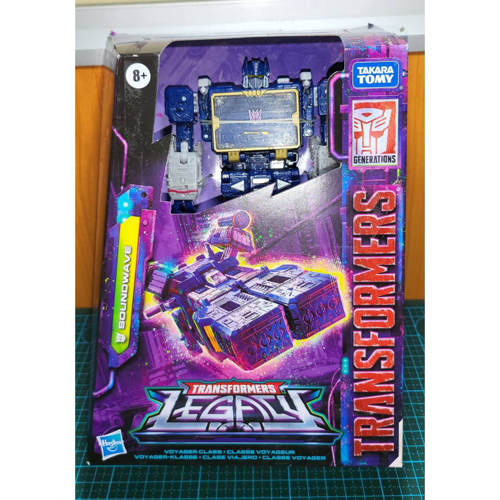 Transformers TF Legacy Soundwave Voyager Class Sound Wave DAMAGED BOX ...