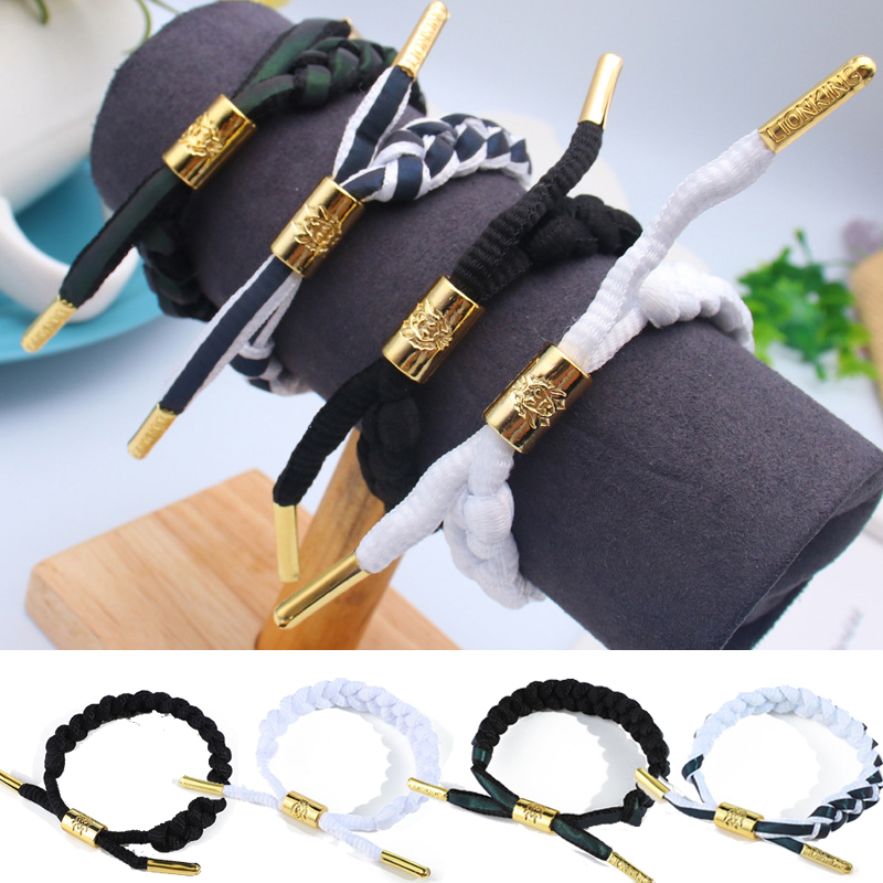 LOYO Gold-plated Small Lion Bracelet Couple Student Reflective Little ...