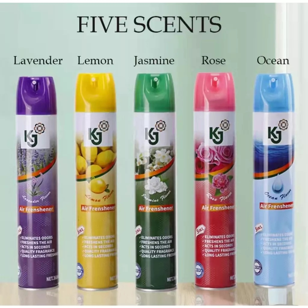 JHG KJ Air freshener spray 360mL | Shopee Philippines