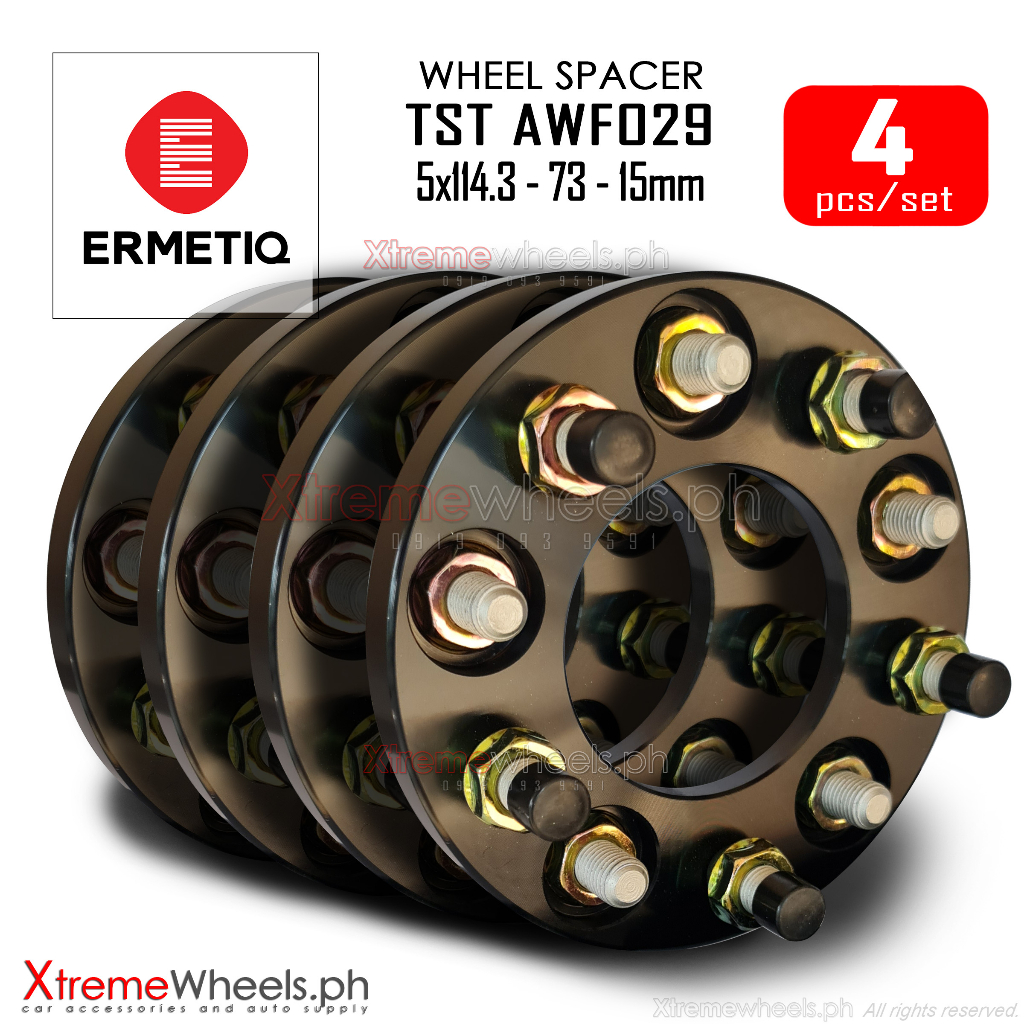 Toyota Innova 2005-2026 Heavy Duty Wheel Spacer Set 4pcs 5-114.3 / 15mm ...