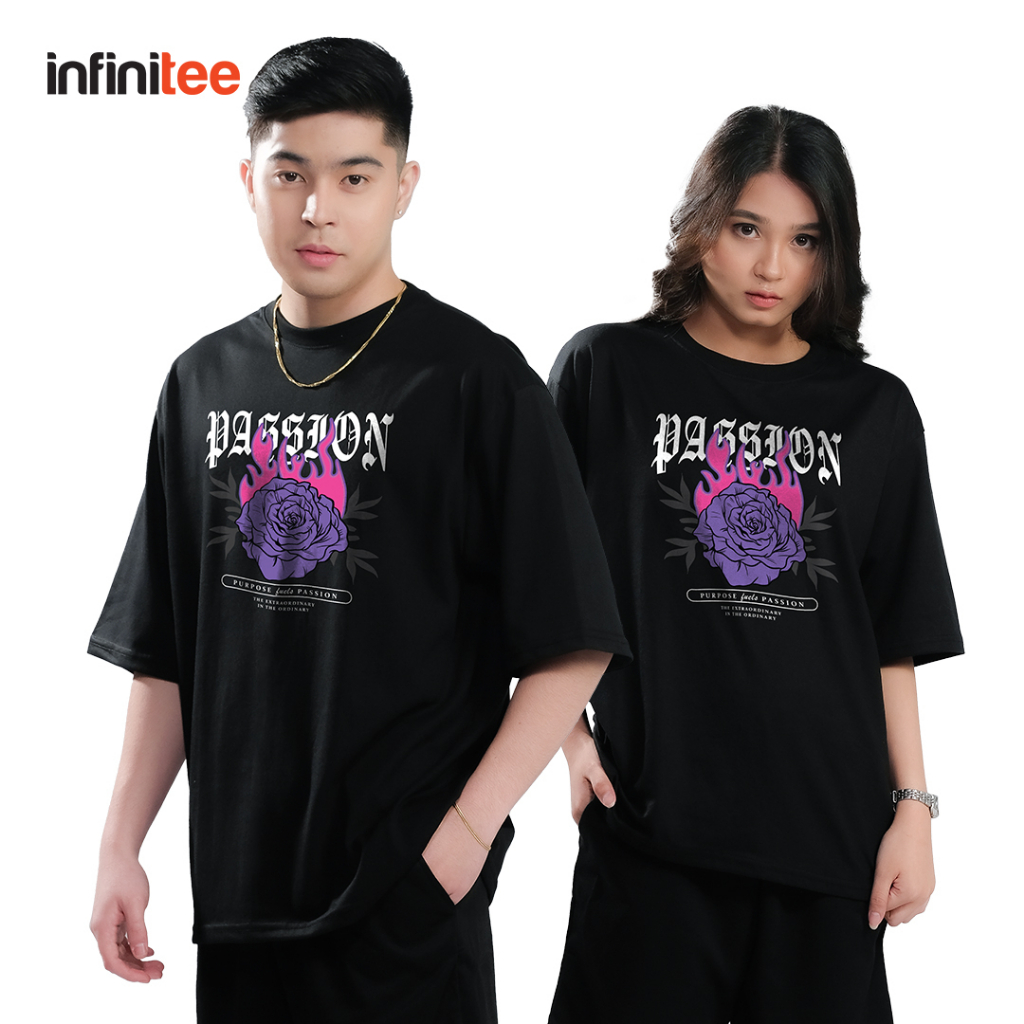 Infinitee Flower Street Inspired Oversized T Shirt For Men Women ...