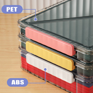 Document Certificate Storage Box Clear Organizer Desktop Storage ...