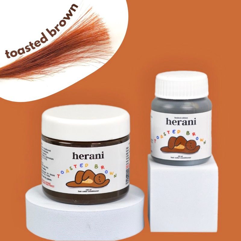 Toasted Brown (150ml) Herani Hair Color Conditioner | Shopee Philippines