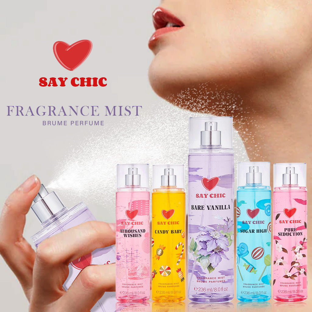 Say Chic Long Lasting Perfume 236mL with Floral Fruity Sweet Fragrance ...