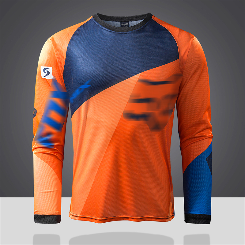 Motorcycle Jersey shirt apparels Long Sleeve cycling for men Bike Rider outdoor 27081 | Shopee ...