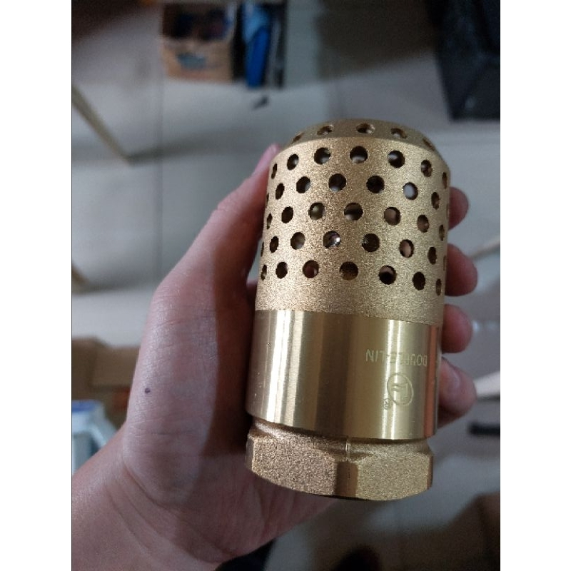 HD Brass FOOT Valve Choose 1/2 to 1-1/2 Inch Heavy Duty | Shopee ...