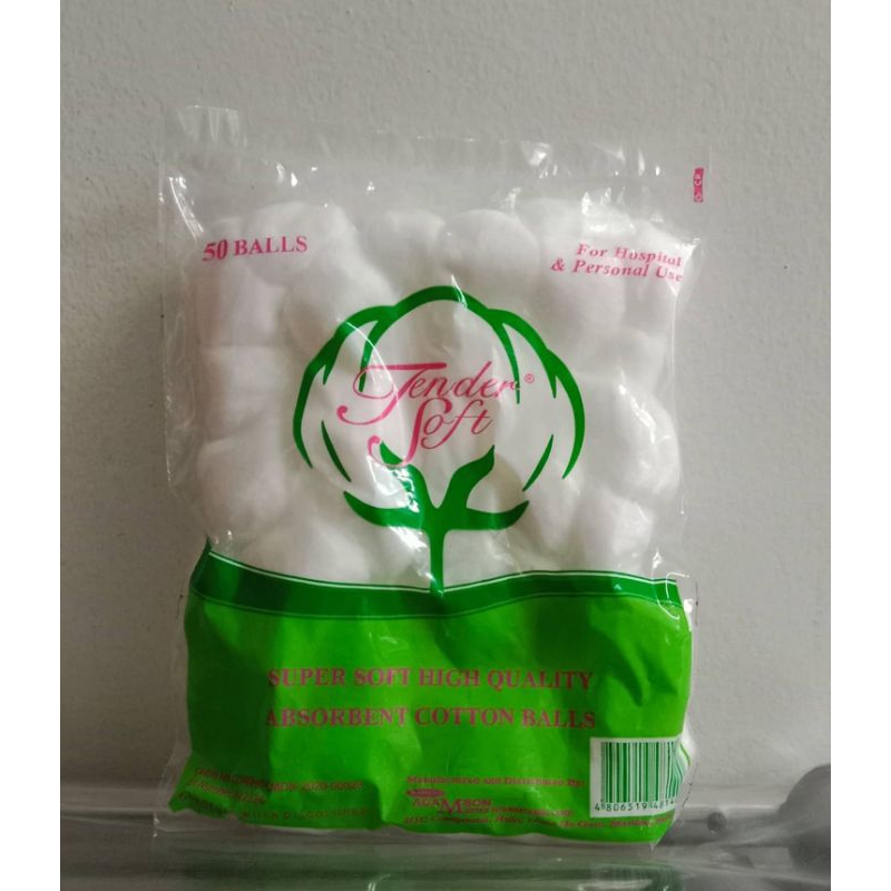 Sure-Guard, Tender Soft Cotton balls (50, 150, 300 balls) | Shopee ...