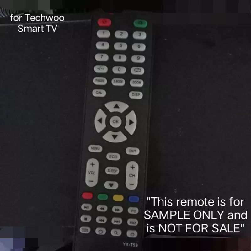 Replacement Remote for Techwoo Smart TV 100% na gagana sa tv mo ...