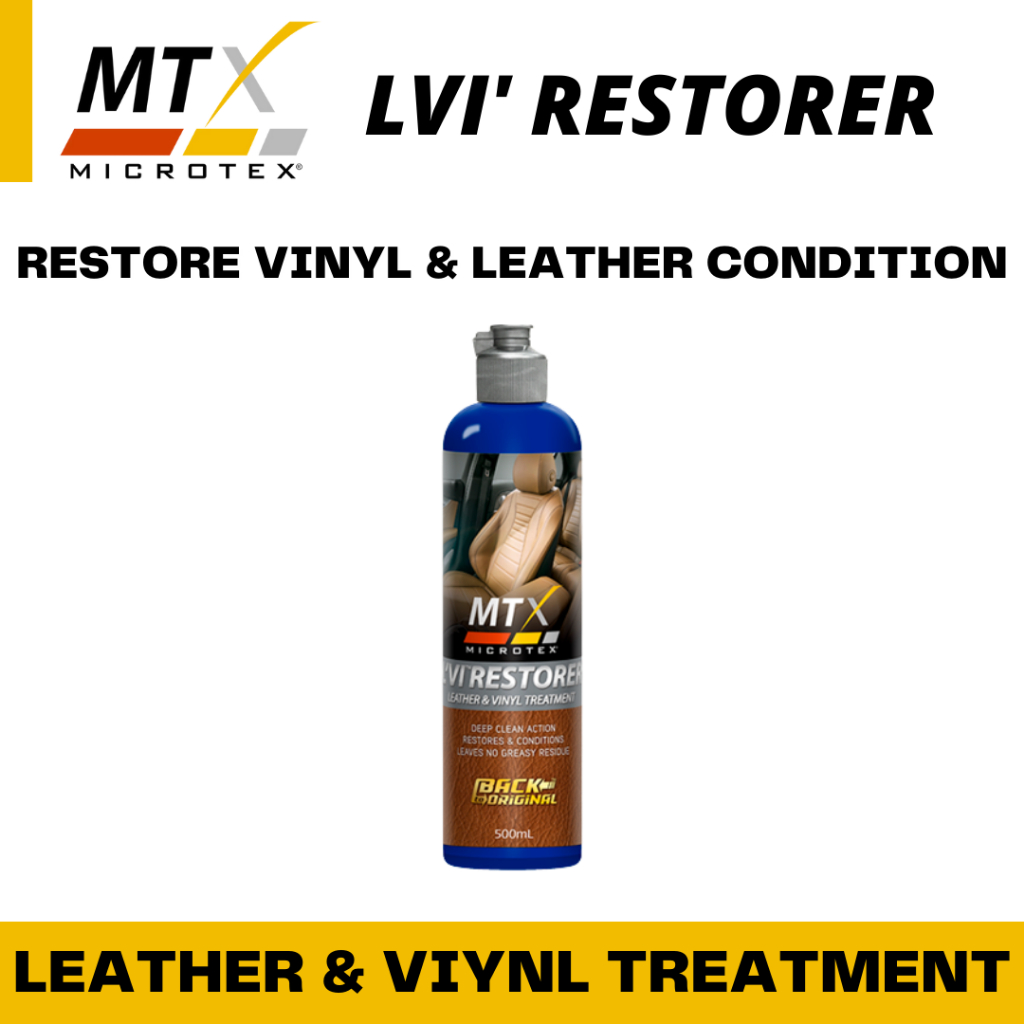 Microtex L'VI RESTORER 500ml (Leather and Vinyl treatment) | Shopee ...