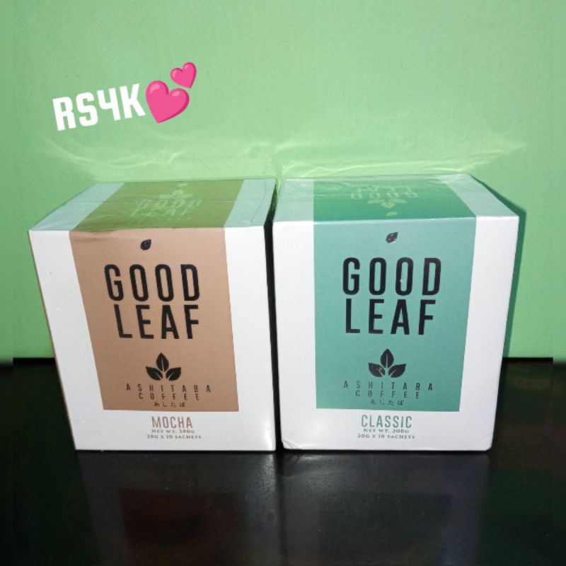 JC Good Leaf Ashitaba Instant Coffee Classic & Mocha | Shopee Philippines