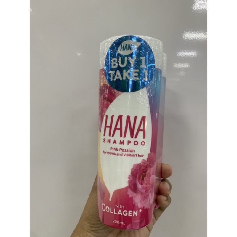 Buy 1 Take 1 HANA Shampoo with Collagen 200ml | Shopee Philippines