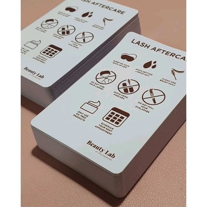 100pcs Calling Card, Business Card, Loyalty Card, and etc | Shopee ...